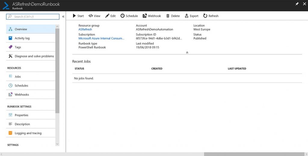 How to Automate Processing your Azure Analysis Services Models ...