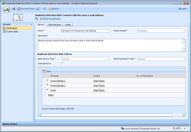 Duplicate Detection Rules Defined - Microsoft Dynamics 365 Blog