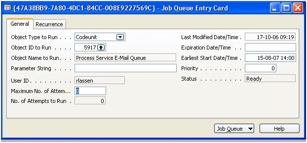 How to Set Up Job Queue in Microsoft Dynamics NAV 5.0 - Microsoft Dynamics 365 Blog
