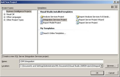 Integrating CRM using SQL Integration Services (SSIS) - Microsoft ...