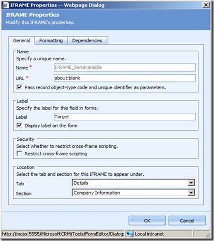 Quick Tip: Passing CRM Form values to an IFrame - Microsoft Dynamics ...