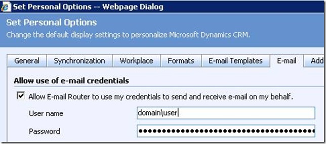 Troubleshooting the Microsoft Dynamics CRM E-mail Router - Microsoft ...