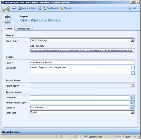Using Microsoft SQL Reporting Services with Microsoft CRM Online ...
