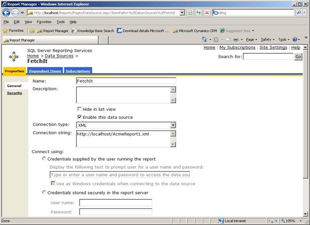 Using Microsoft SQL Reporting Services with Microsoft CRM Online ...