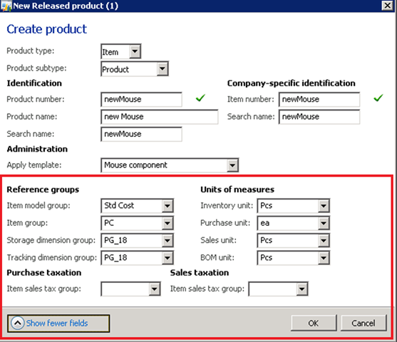 Using product templates in Dynamics AX 2012 - Microsoft Dynamics 365 Blog