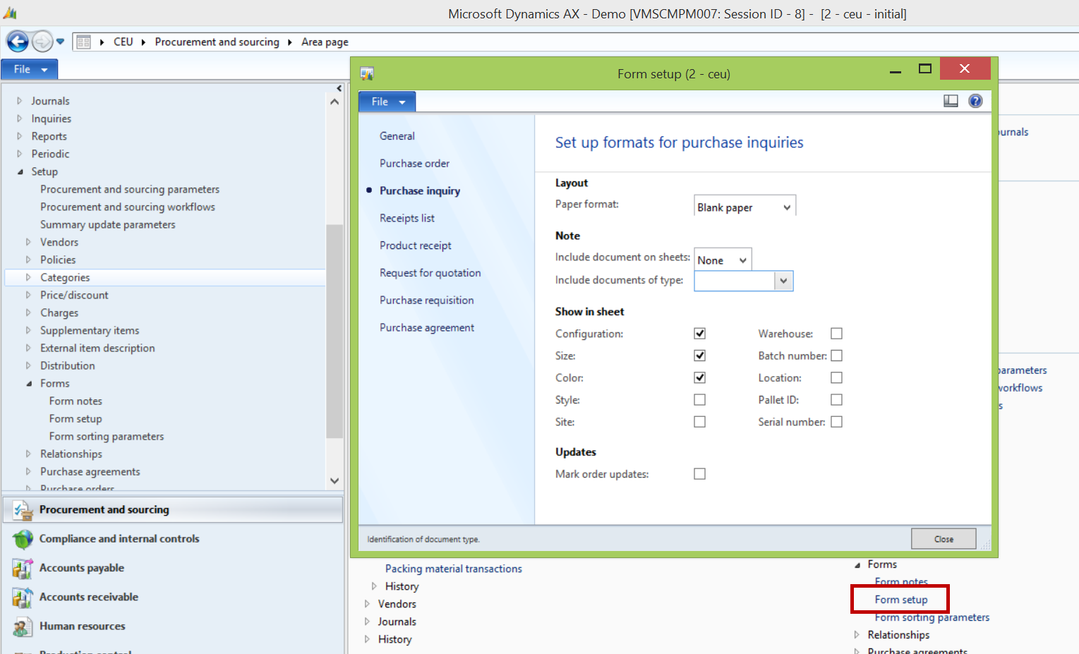 Introducing Purchase inquiries in AX 2012 R2, CU6 - Microsoft Dynamics ...