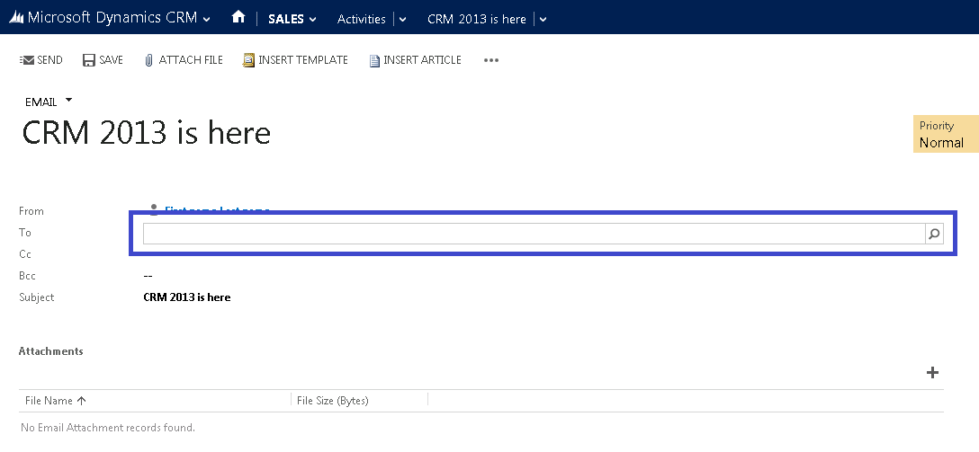 What’s new in Lookup with CRM 2013: Inline Multi Party Lookup - Microsoft Dynamics 365 Blog