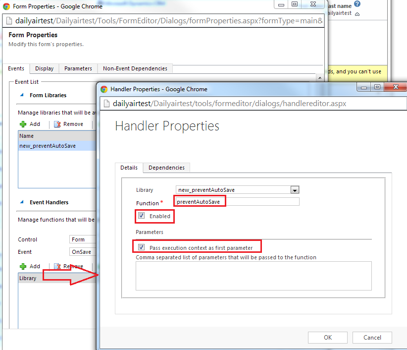 How to Manage Auto Save for individual forms of entity - Microsoft ...