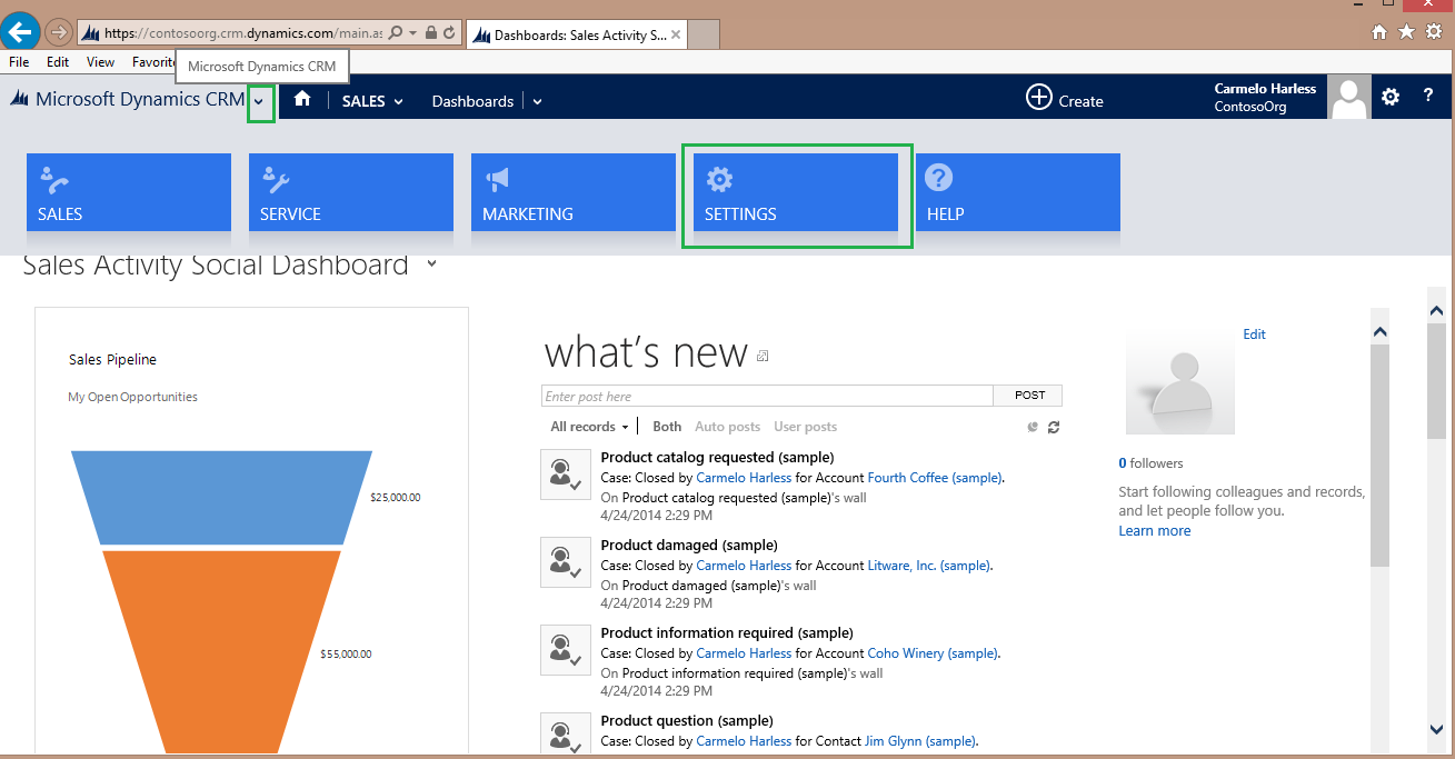 Managing Email notifications in Microsoft Dynamics CRM Online ...