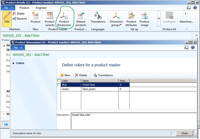 Translation of product dimension values added to Dynamics AX 2012 R3 ...