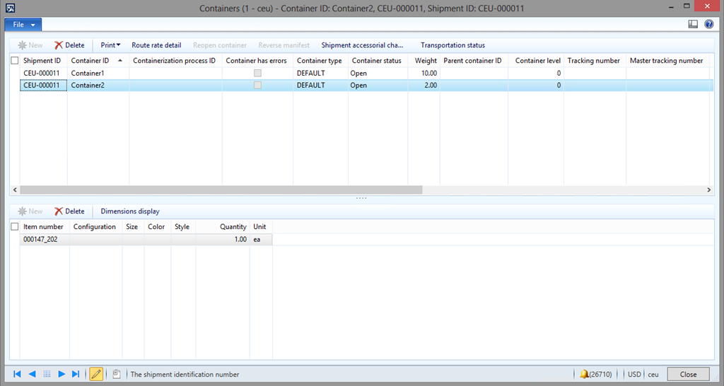 Manual packing functionality in Warehouse management in Microsoft ...