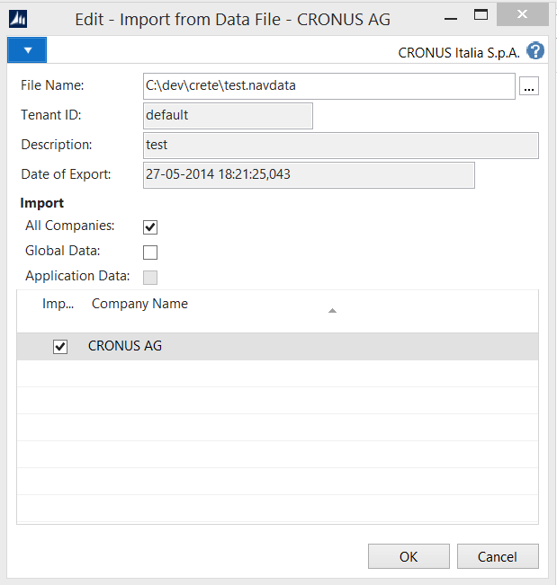 Importing and Exporting Data in Microsoft Dynamics NAV 2015 - Microsoft ...