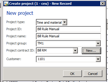 How to use the Manual Billing Rule for Projects in Microsoft Dynamics ...