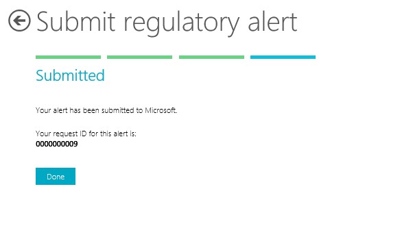 Regulatory Alert submission - Microsoft Dynamics 365 Blog