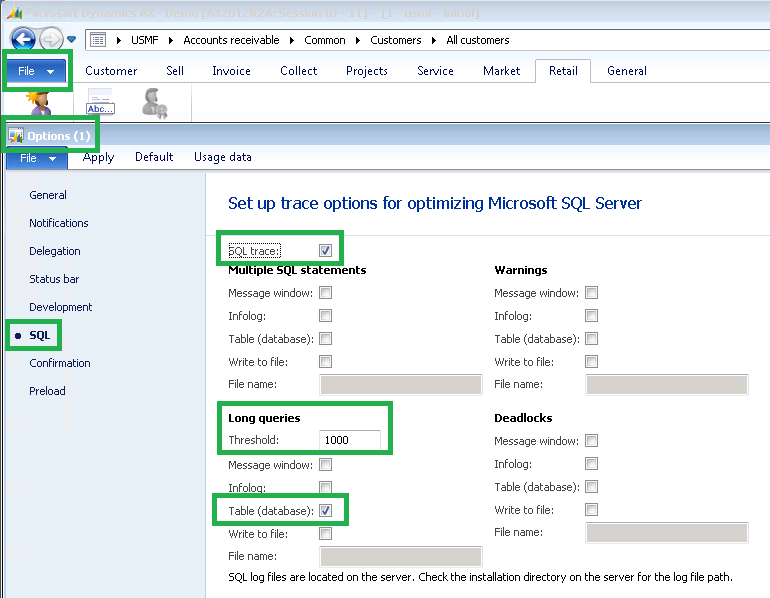 AX Performance - What information and data to collect when you want to open a support case ...