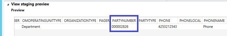 Dixf Importing Data How To Use Auto Generated To Import Partynumber Microsoft Dynamics 365