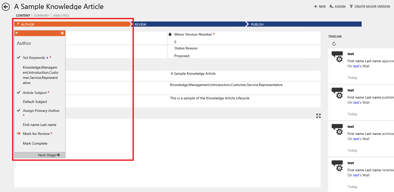 Knowledge article lifecycle: An introduction - Microsoft Dynamics 365 Blog