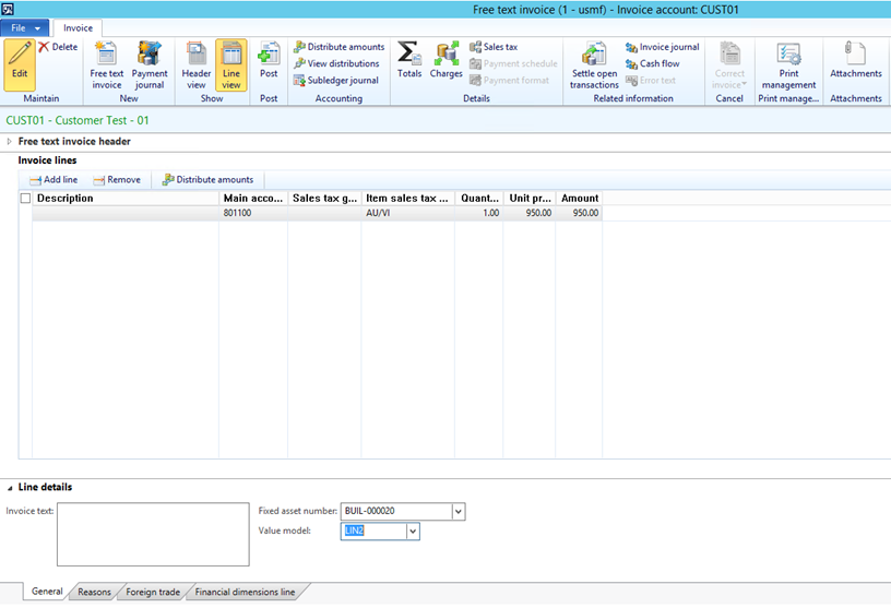How to reverse a Fixed Asset disposal sale transaction - Microsoft ...