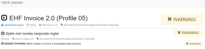 EHF – eInvoice for Norway – DIFI – validation rules - Microsoft ...