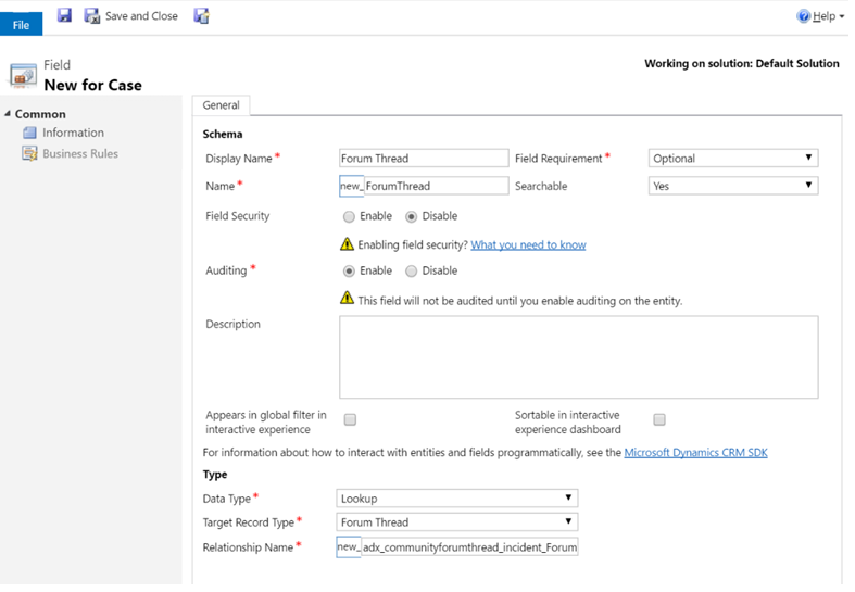 Automatic Case Creation from Community Forums using SLA - Microsoft ...
