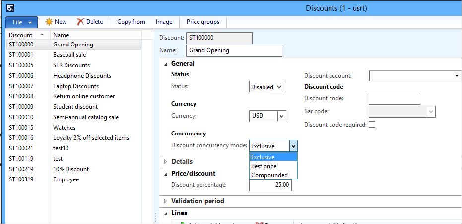 Retail Discount Concurrency Modes - Microsoft Dynamics 365 Blog