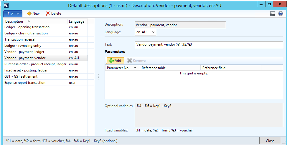 How to enable “Add other text to default descriptions” feature in all ...
