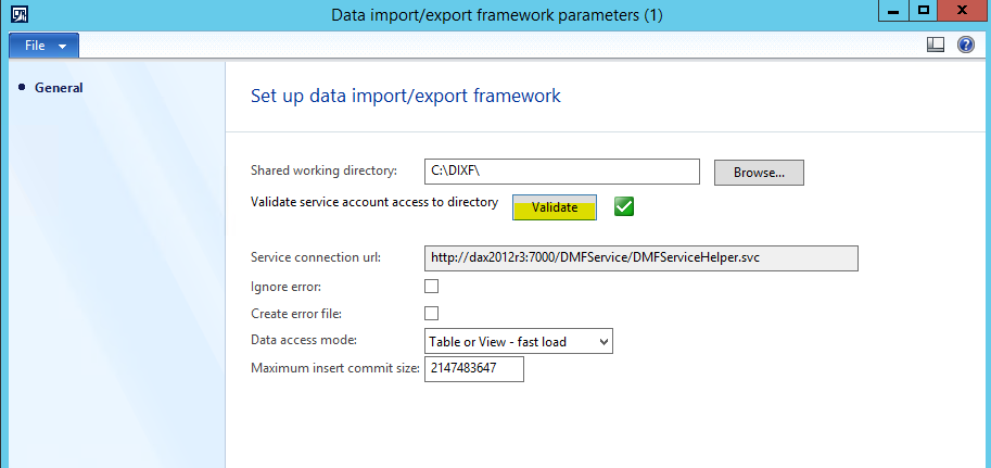 How to use DIXF to import an Inventory counting journal into AX 2012 from an Excel source file ...