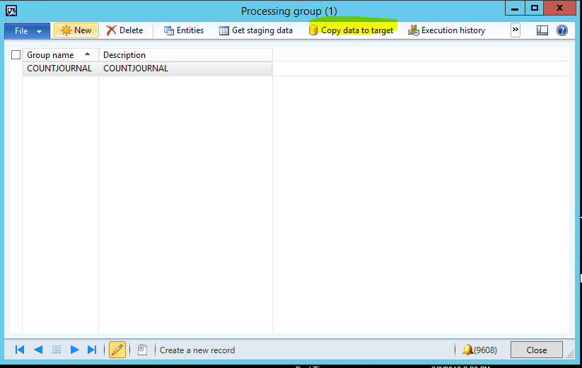 How To Use Dixf To Import An Inventory Counting Journal Into Ax 2012 From An Excel Source File