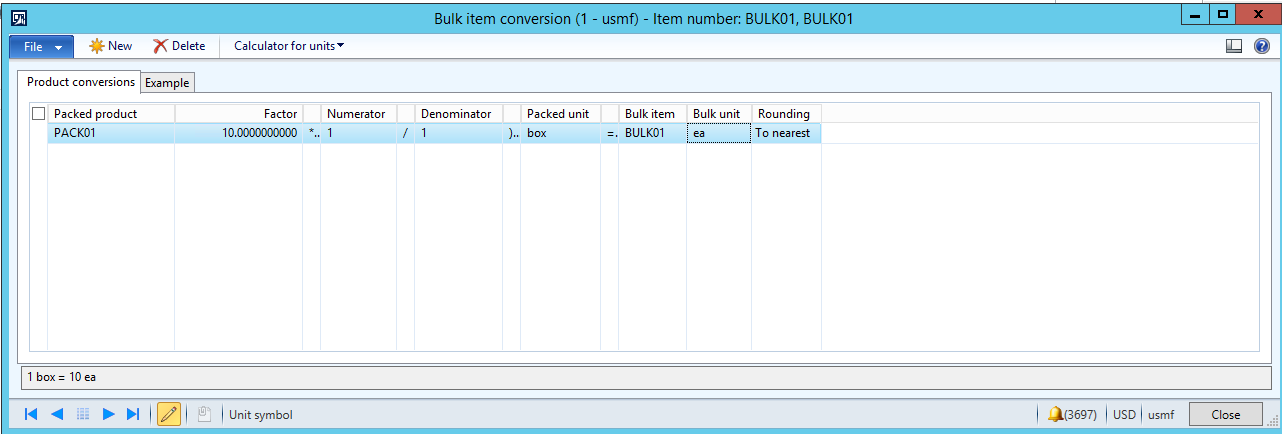 How to configure Bulk items into a Formula for a Packed Item and have ...