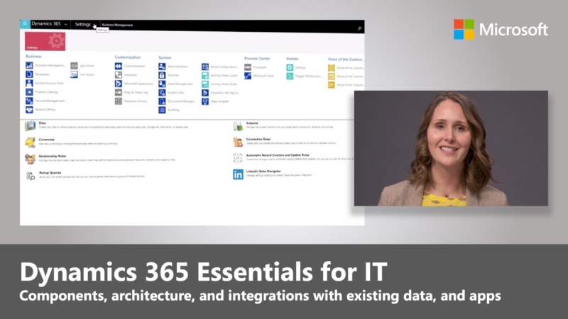 Understanding Dynamics 365 for IT: Architecture, integration, and more ...