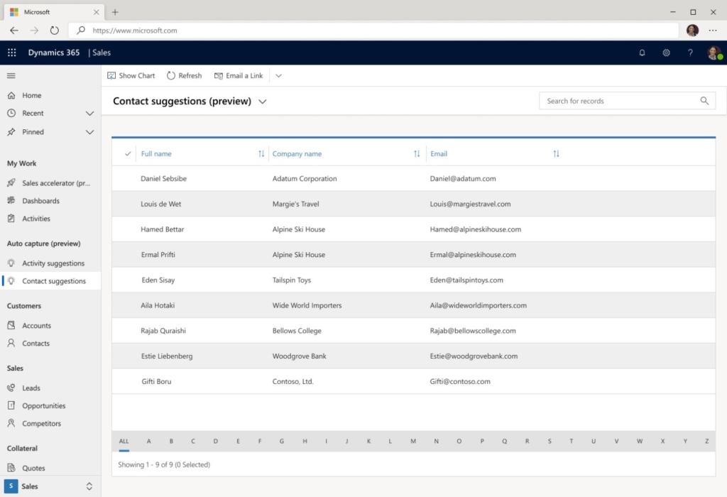 Auto capture customer related activities with Dynamics 365 Sales ...