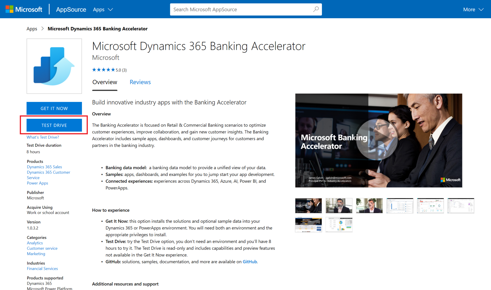 Dynamics 365 Banking Accelerator Test Drive now includes a new portal ...
