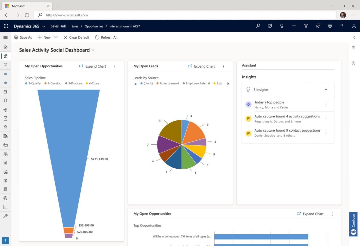 Auto capture customer related activities with Dynamics 365 Sales ...