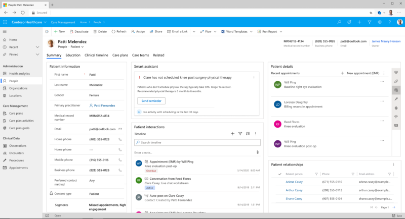 Transforming patient experiences with Microsoft Cloud for Healthcare ...
