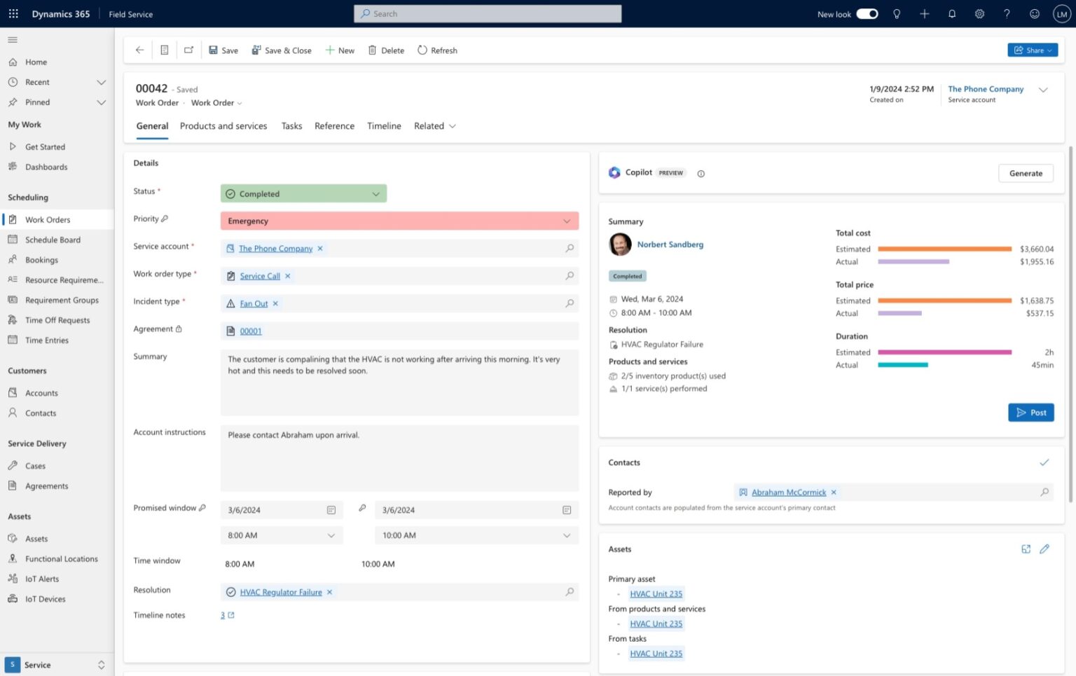 Introducing the new Work Order Experience in Dynamics 365 Field Service - Microsoft Dynamics 365 ...