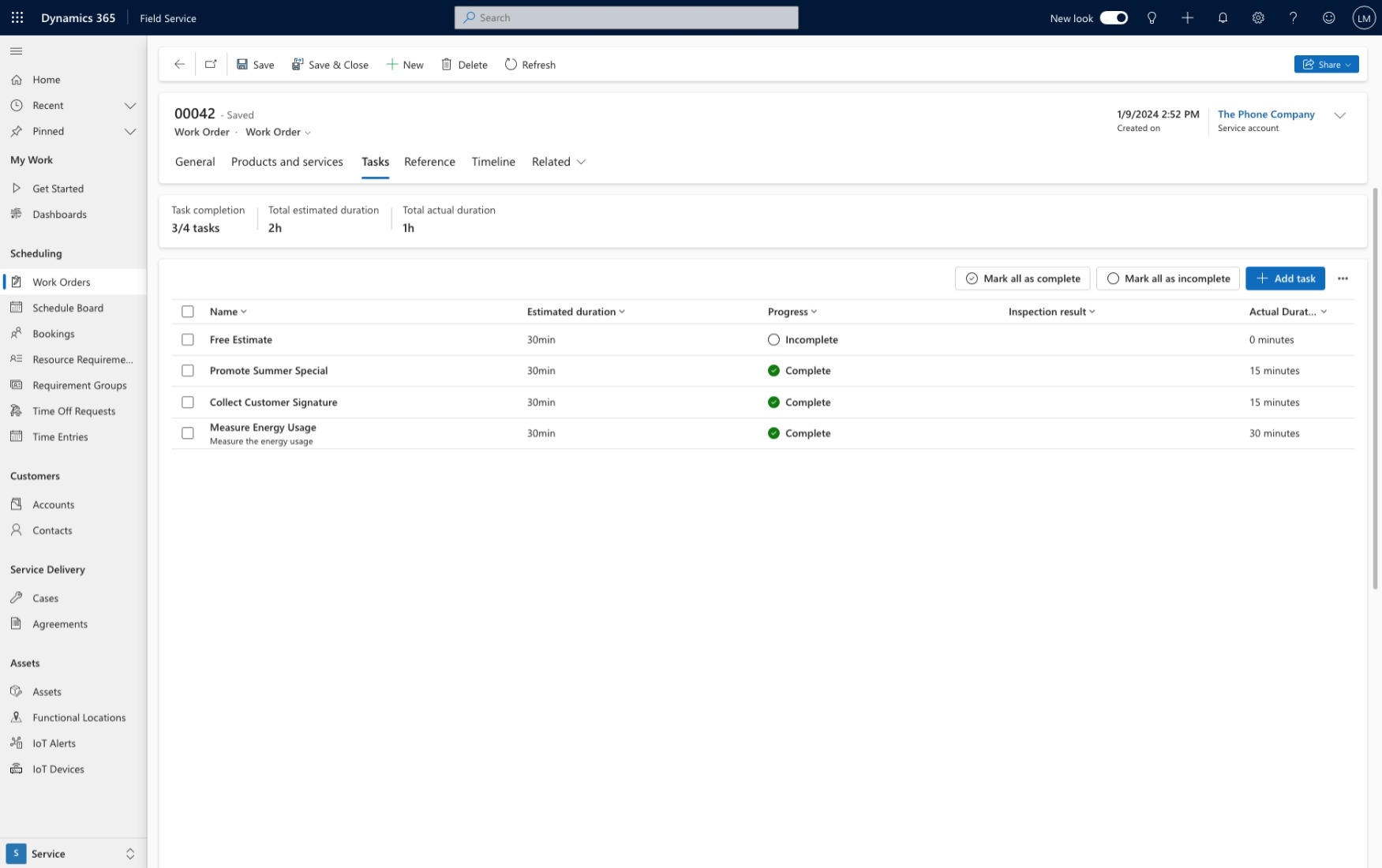 Introducing the new Work Order Experience in Dynamics 365 Field Service ...