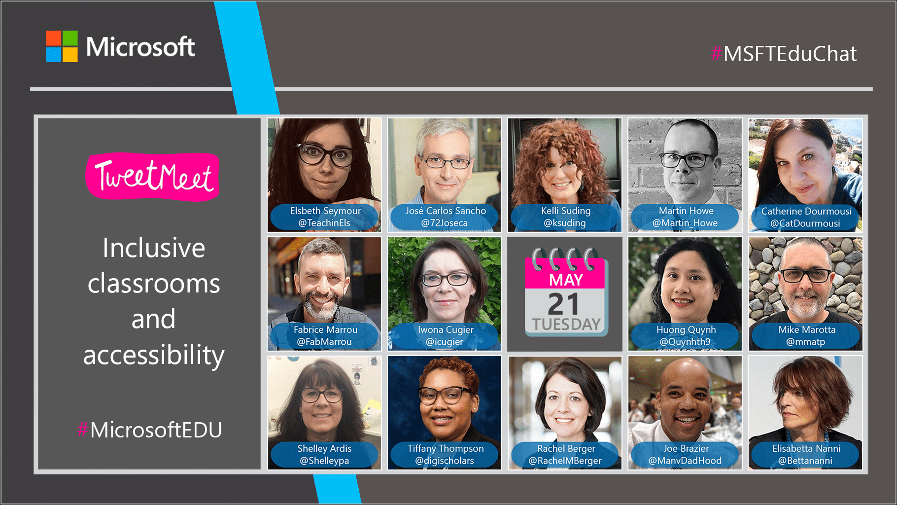 Inclusive classrooms and accessibility—join the global #MSFTEduChat ...