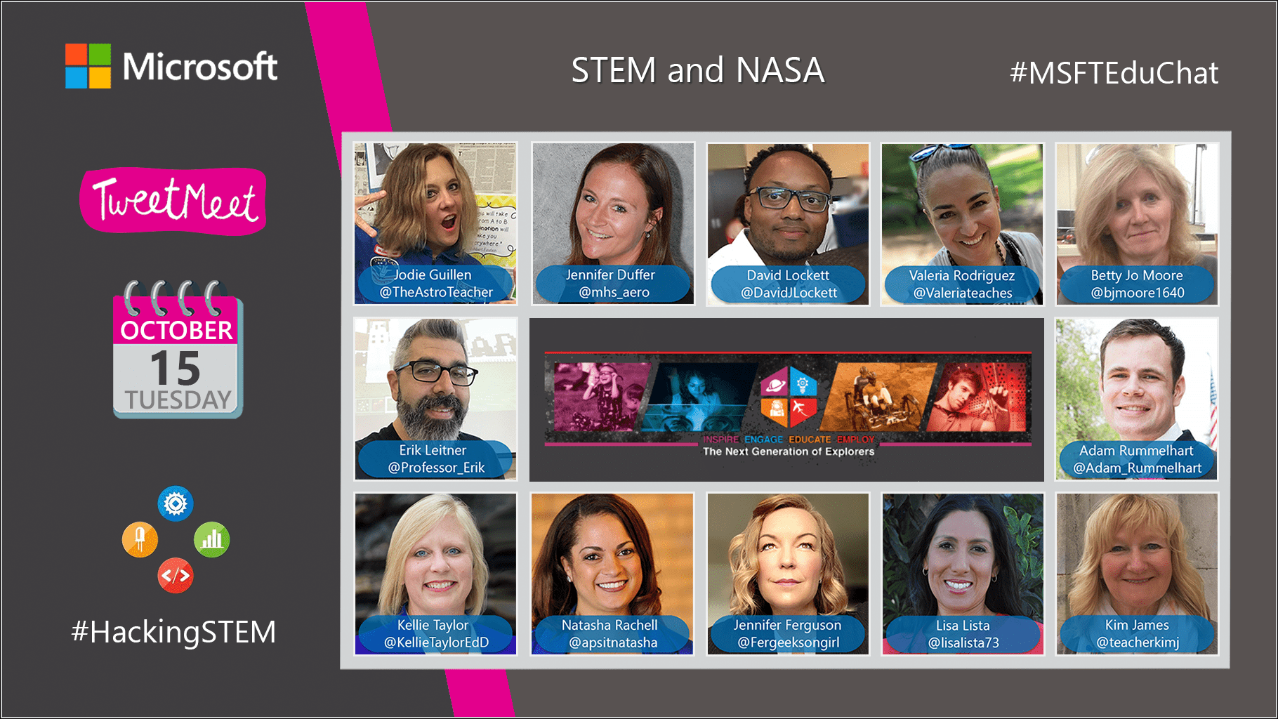 Life in Space—STEM and NASA #MSFTEduChat TweetMeet on October 15 ...