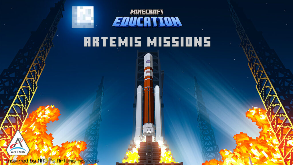 Launch to the Moon with Minecraft Education Artemis Missions ...