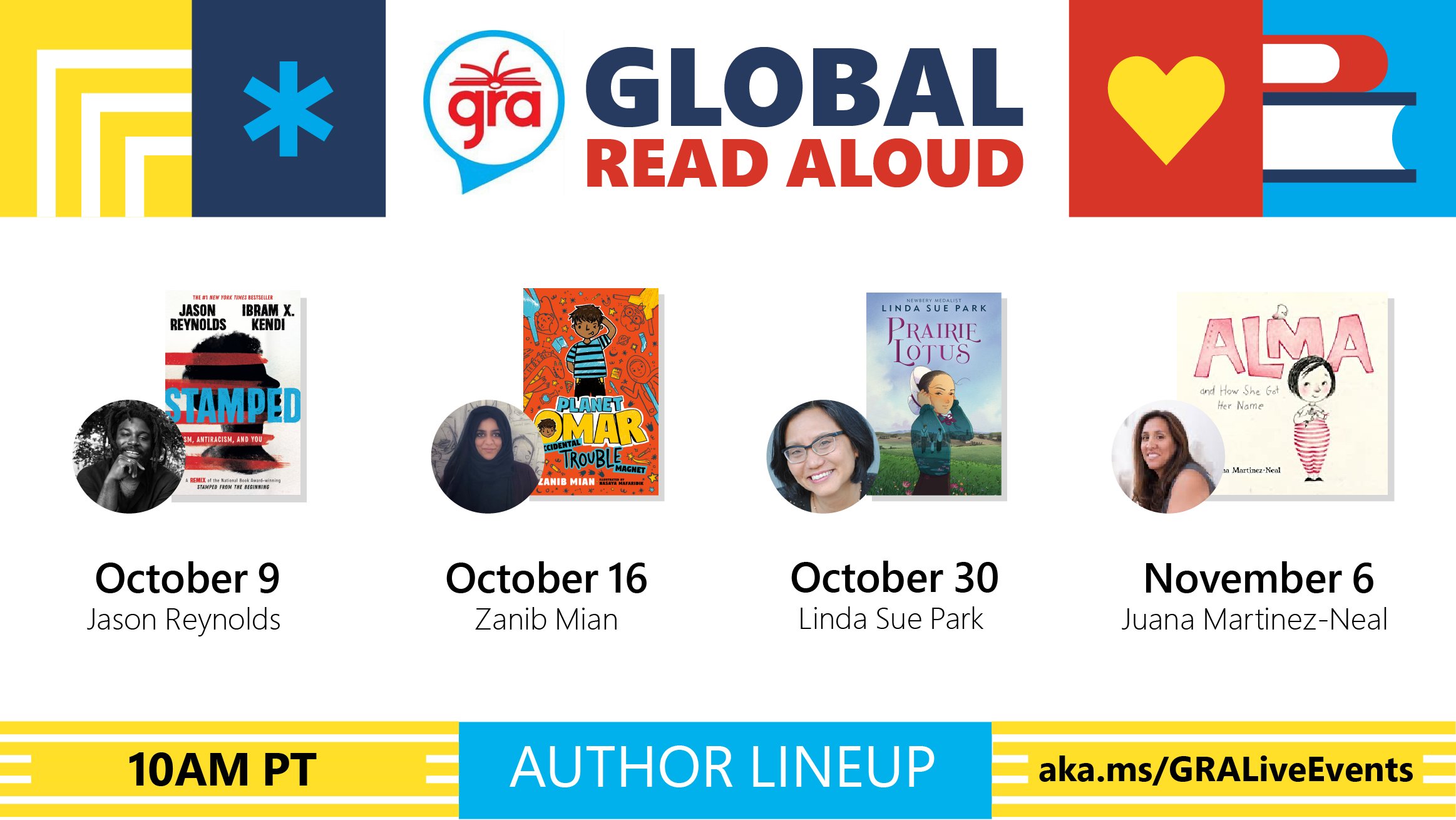 Meet the Global Read Aloud authors live | Microsoft Education Blog