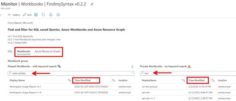 Log Analytics: Queries, how to find and run them in a Workbook - part 2 ...