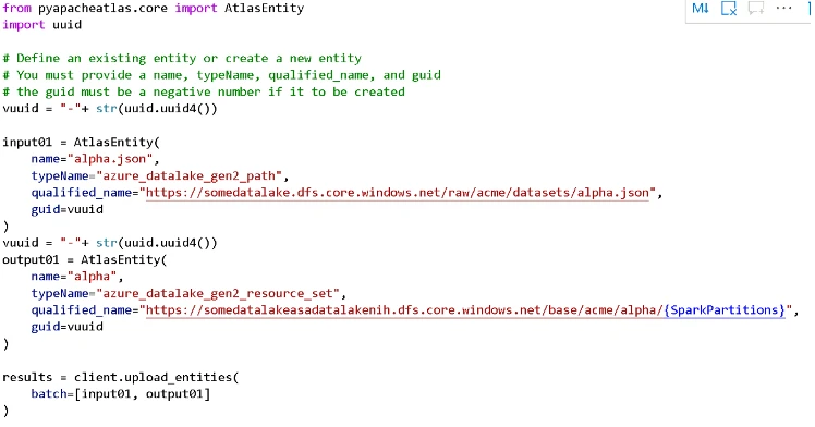 Injecting lineage and attributes into Microsoft Purview – Part 1 ...