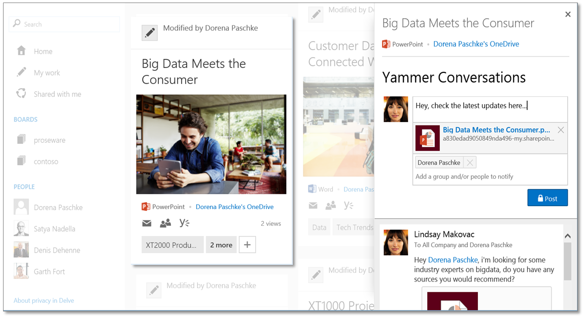 Office Delve—discover exactly what you need, when you need it ...