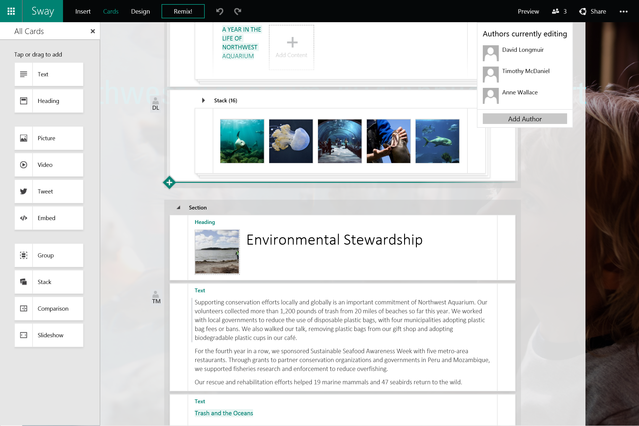 Sway is now collaborative—create and edit together with others! - Microsoft 365 Blog