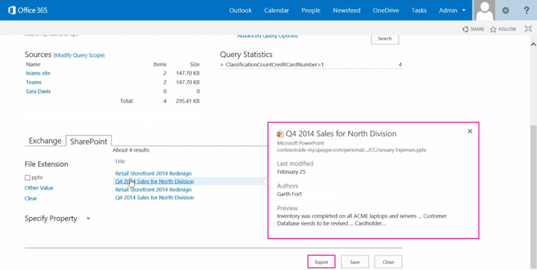 Search for sensitive content in SharePoint and OneDrive documents ...