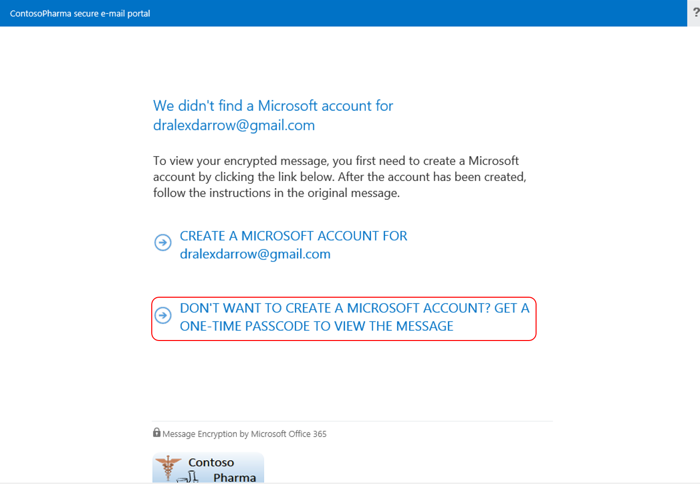 One-Time Passcode for Office 365 Message Encryption | Microsoft 365 Blog