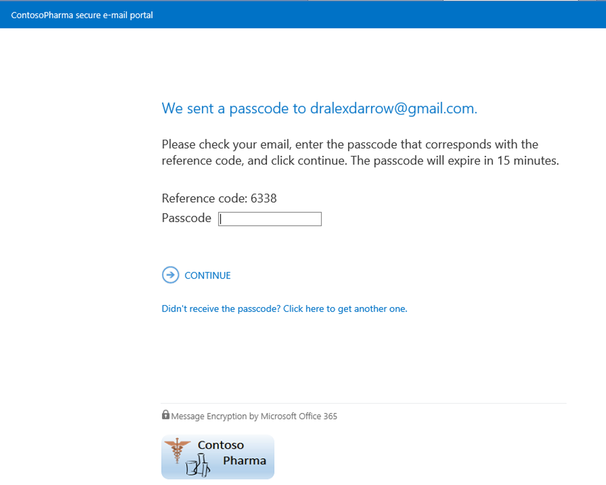 One-Time Passcode for Office 365 Message Encryption | Microsoft 365 Blog