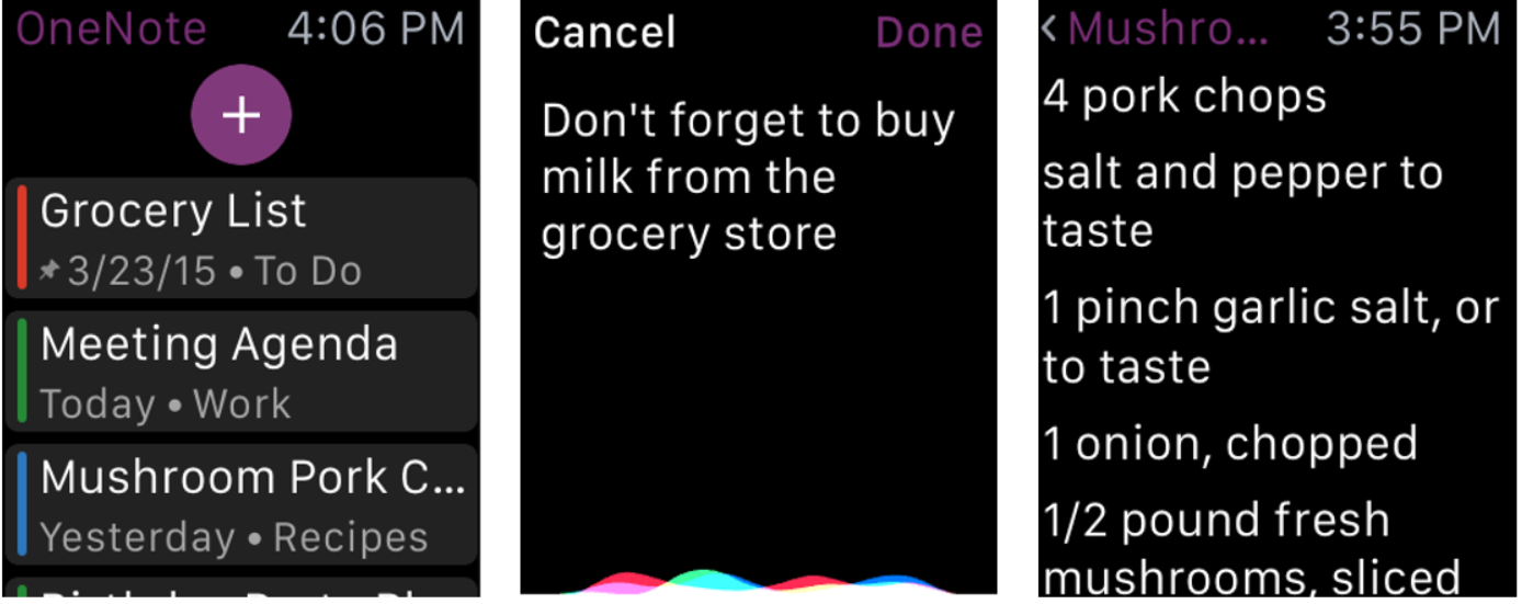 Handwriting Search and Apple Watch support for OneNote | Microsoft 365 Blog