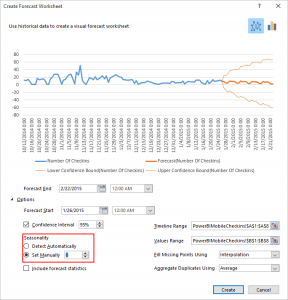 One-click forecasting in Excel 2016 | Microsoft 365 Blog