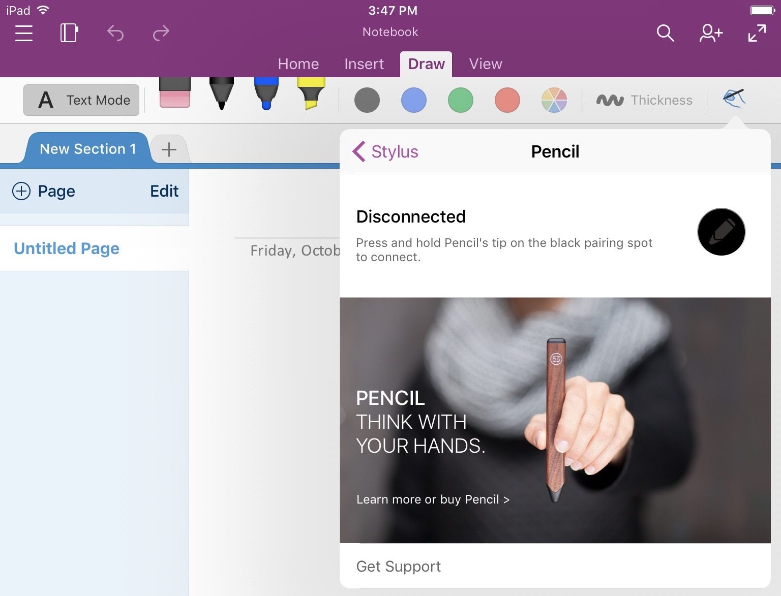 OneNote partners with FiftyThree to support Pencil and Paper, plus ...